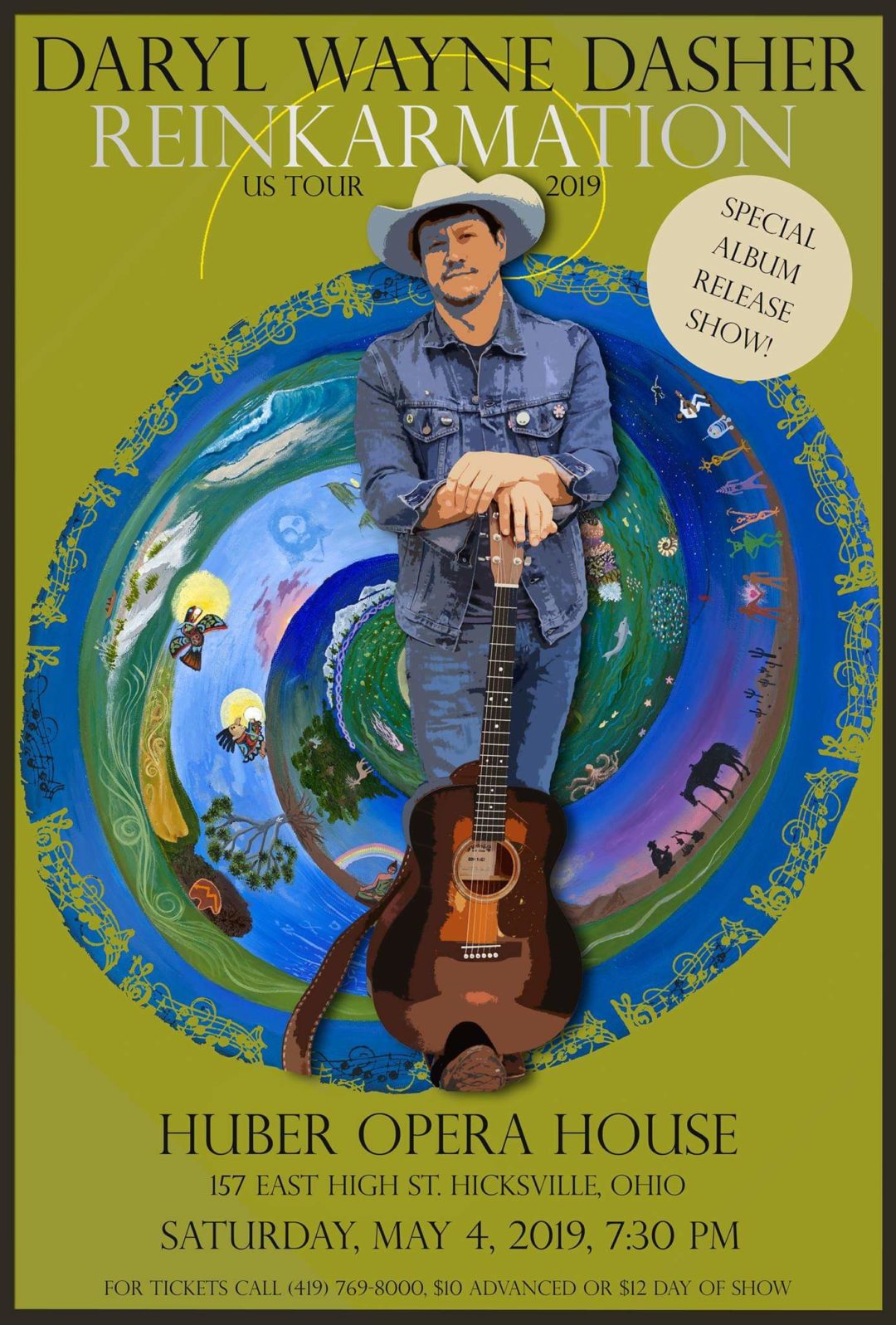 Daryl Wayne Dasher | Saturday, May 4 | Huber Opera House